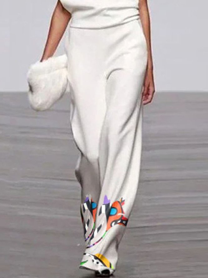 Abstract Simple Pants | Stylewe_usapp