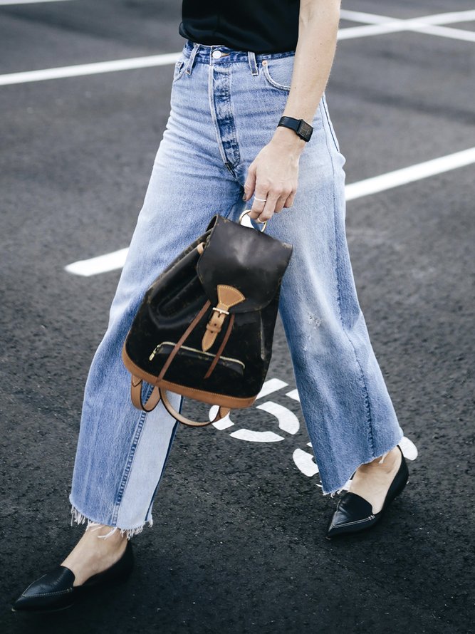 Urban Denim Regular Fit Color Block Jeans | Stylewe_usapp