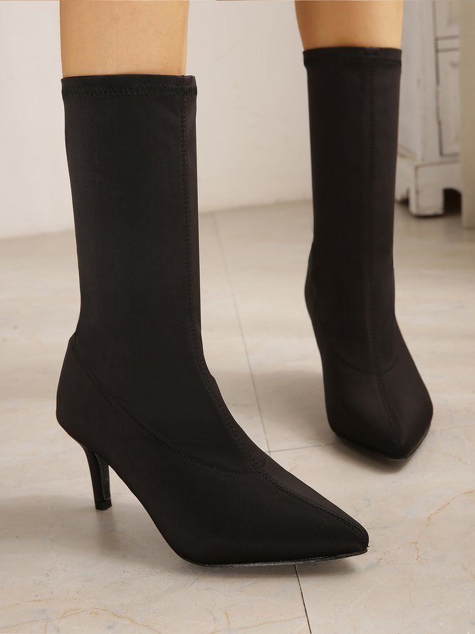 Urban High Stretch Stiletto Stiletto Boots | Stylewe_usapp