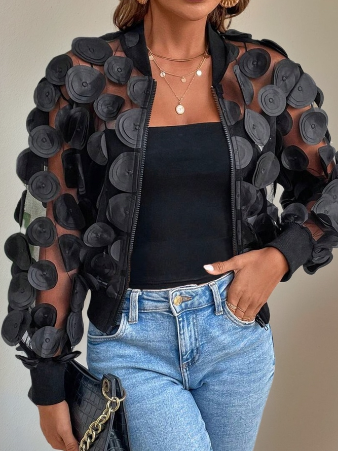Urban Loosen Split Joint Plain Jacket | Tops | Plain Spring/Fall Urban ...